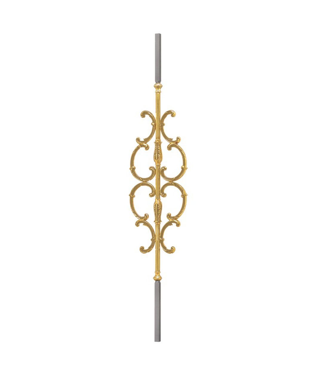 Luxury Staircase Railing & Baluster in Cast Brass | Cast & Wrought Iron ...