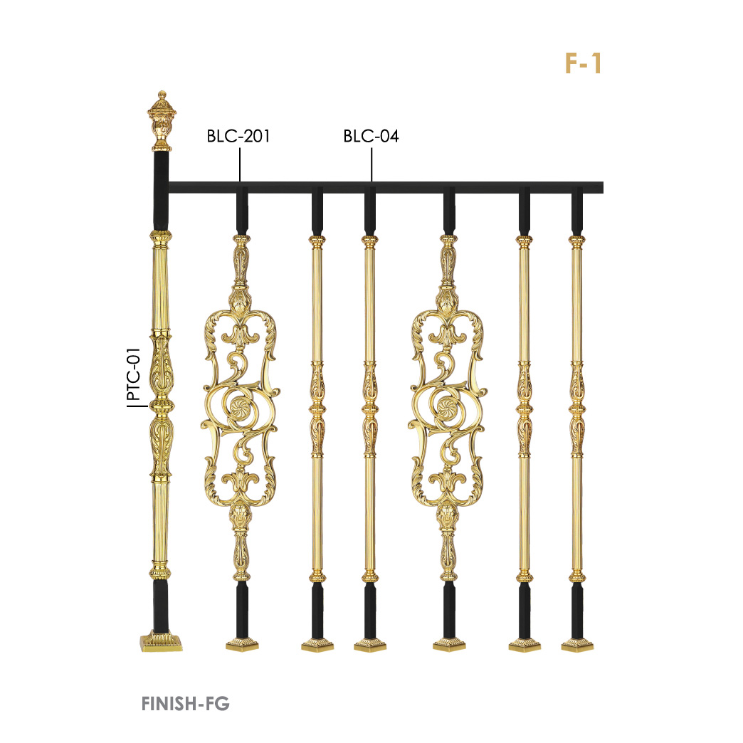 Classic Brass Railings for Timeless Homes