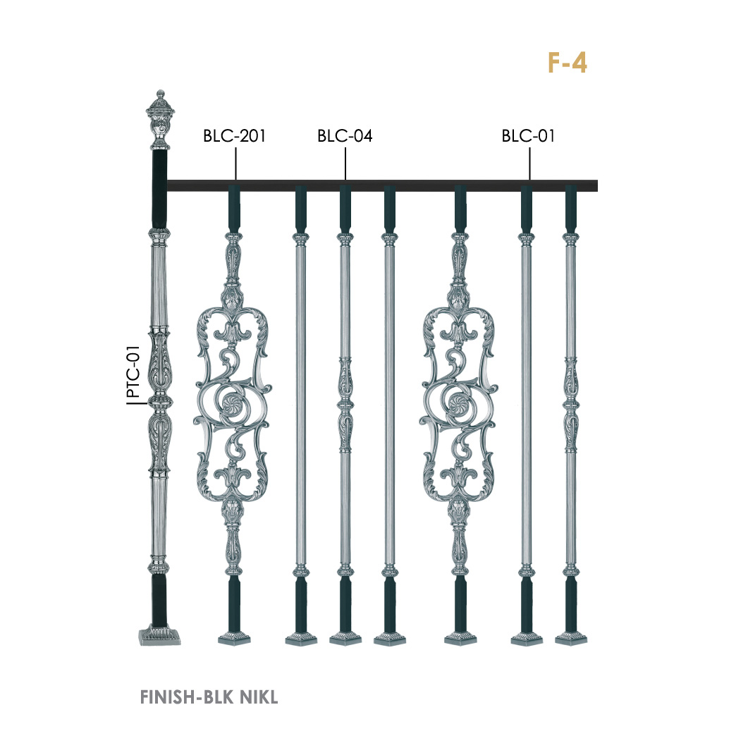 Elegant Brass Railings for Residences That Make a Statement