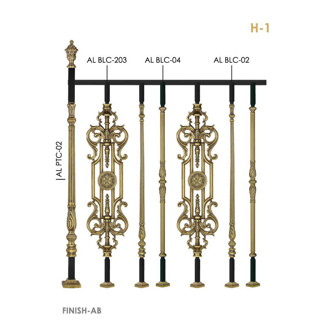 Antique Style Custom Design Railings in Chennai