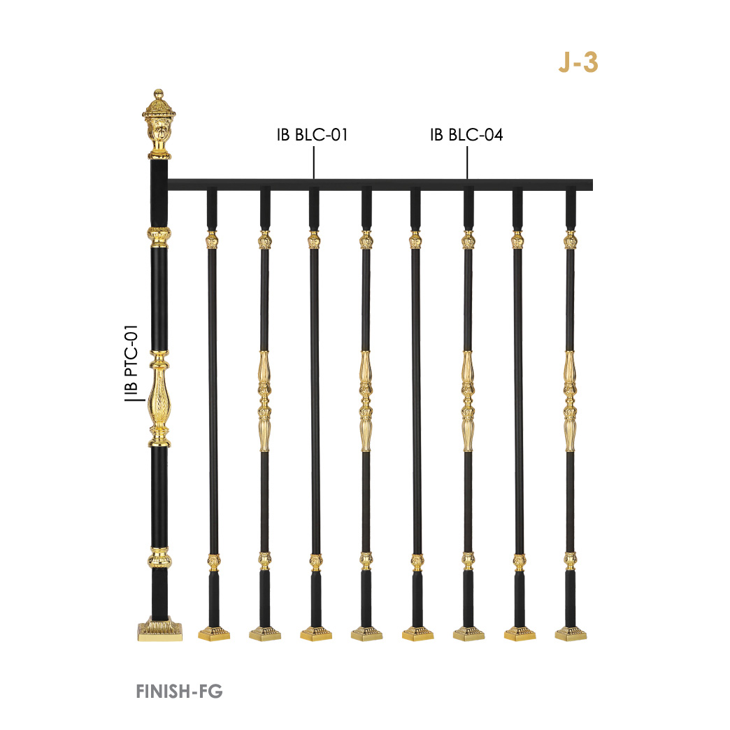 Modern and Royal Looks Railings for Luxurious Palaces