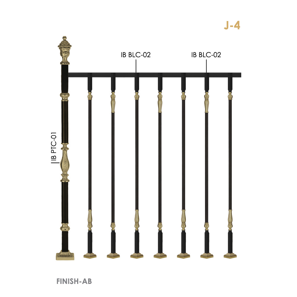 Stylish Chrome Railings for Magnificent Stairs
