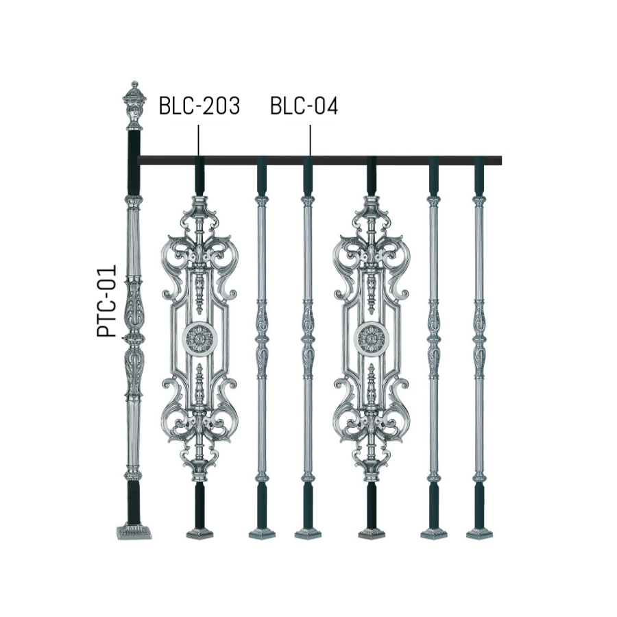 Luxury Brass Railings for Upscale Villas Anywhere in India